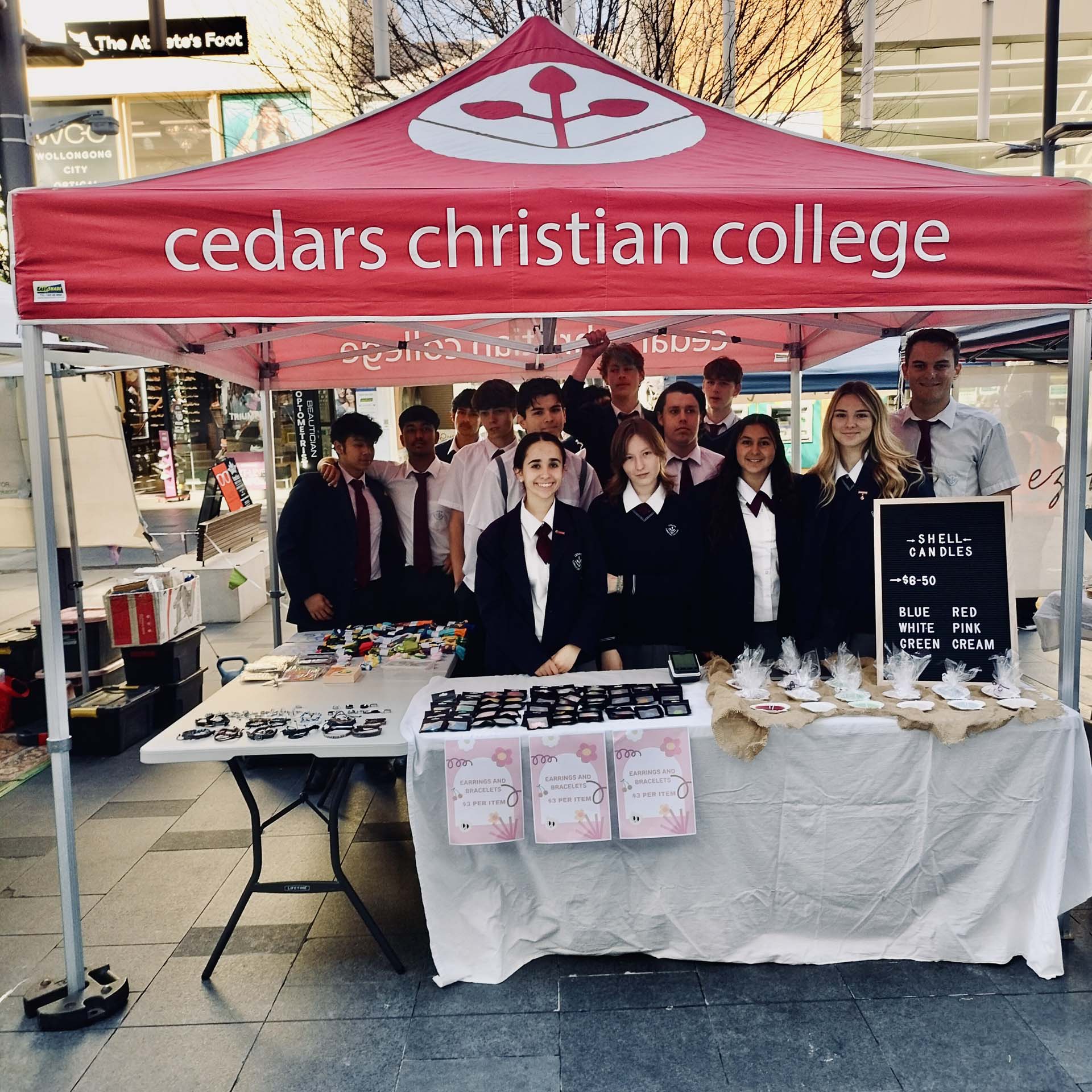 Year 11 Market Stalls: A Successful Entrepreneurial Venture - Cedars ...