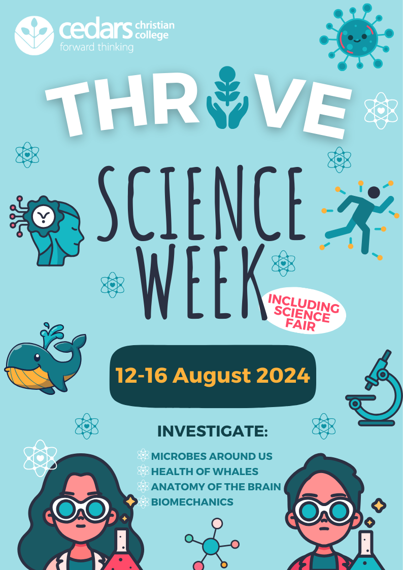 Science Week 2024 - Cedars Christian College | Leading Lives Forward ...