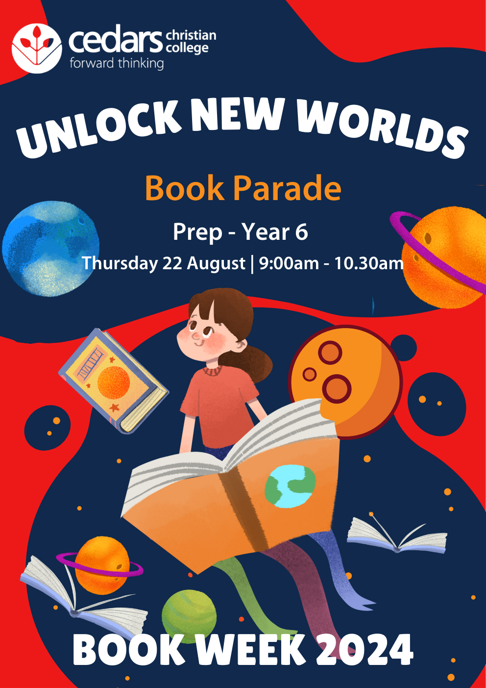 Book Week Parade 2024 - Cedars Christian College | Leading Lives ...